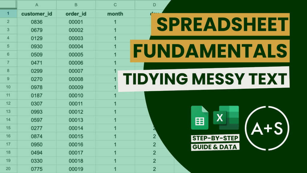 Mastering Text Cleaning in Spreadsheets: Your Guide to Key Functions ...